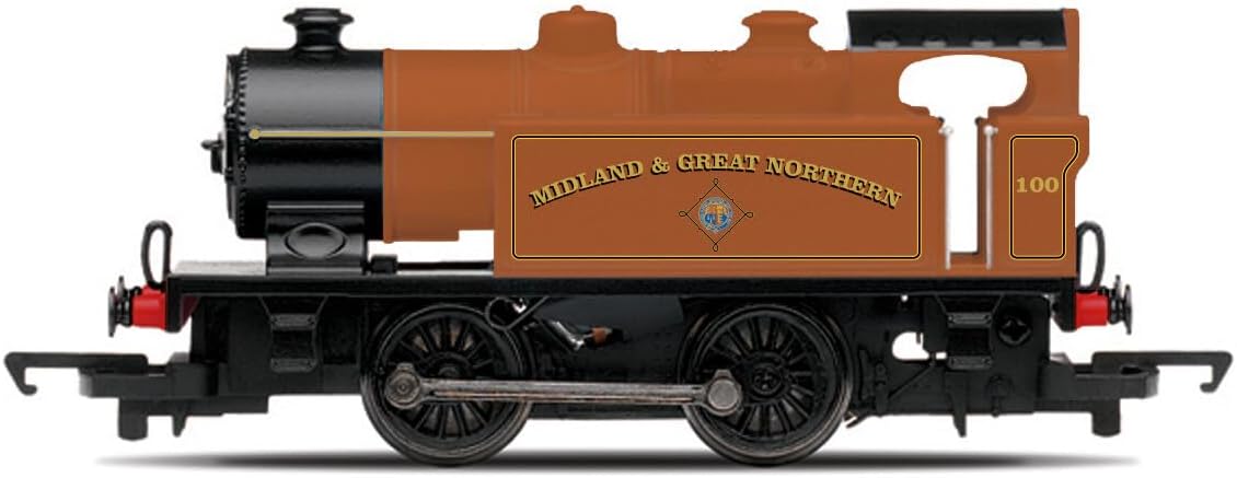 Amazon.com: Hornby R30317 Railroad M&GNJR, 0-4-0T, 100 - Era 2 Loco ...