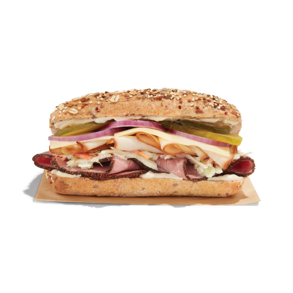Amazon.com: WHOLE FOODS MARKET Pastrami, Turkey & Swiss Sandwich ...