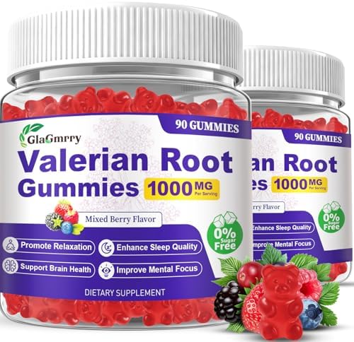 Amazon.com: 180 Count | Valerian Root Gummies with Melatonin & L ...
