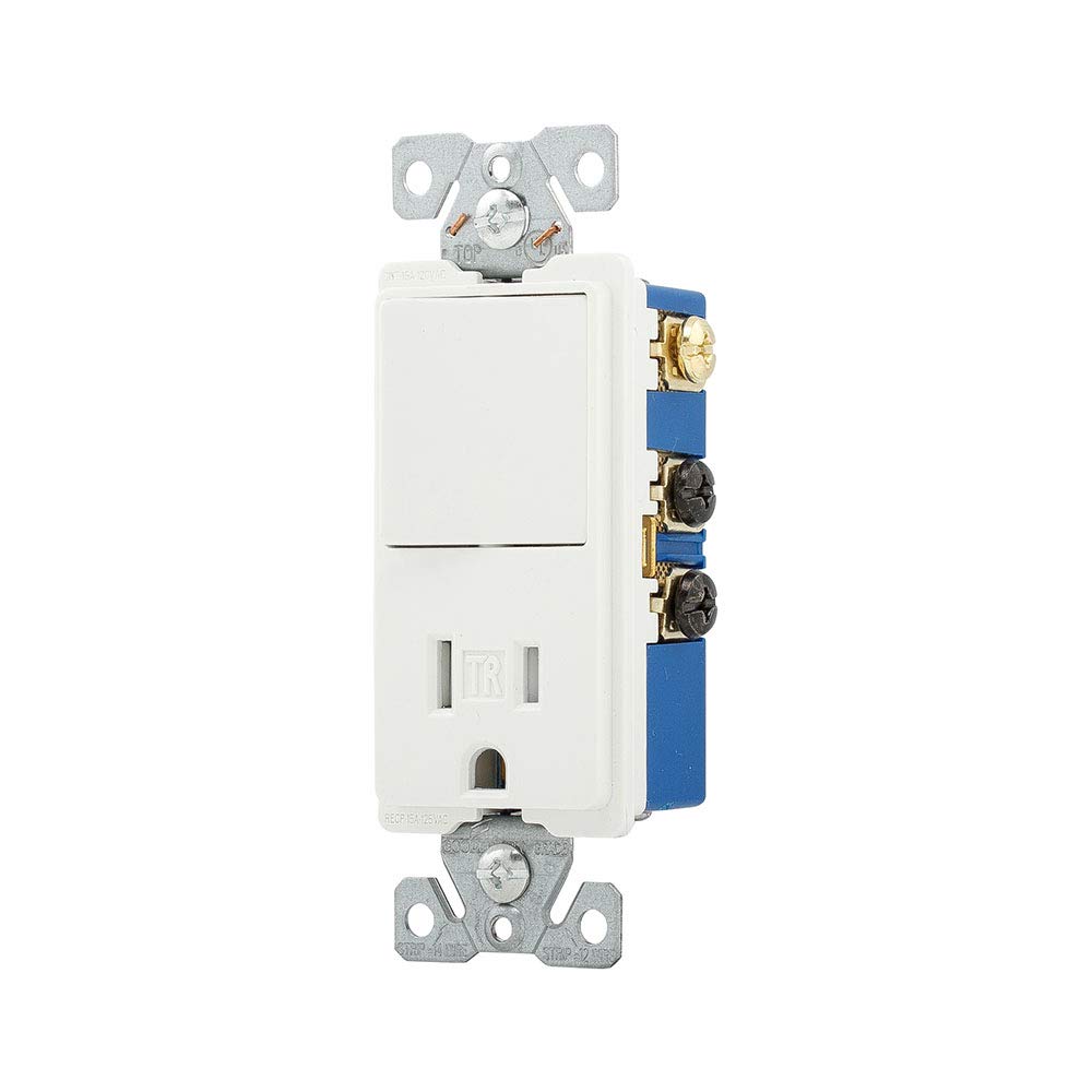 Eaton Wiring 270w-10-l Receptacles One Size White Black EATON 270W ...