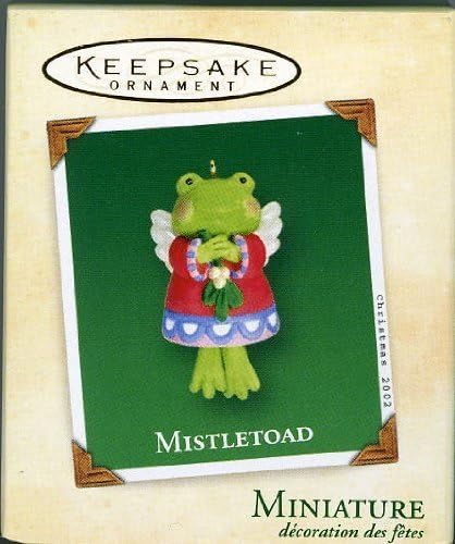 Amazon.com: Hallmark Keepsake Ornament Mistletoad 2002 QXM4563 : Home ...