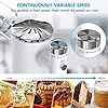 Amazon.com: Hand Mixer Electric, Mixer Electric Continuously Variable ...