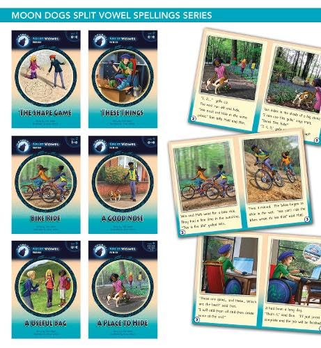 Phonic Books Moon Dogs Split Vowel Spellings: Decodable Phonic Books ...