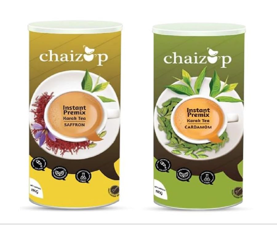 Chaizup Premium 1 Min Instant Assorted Tea Pack 1kg Cans | Desertcart INDIA