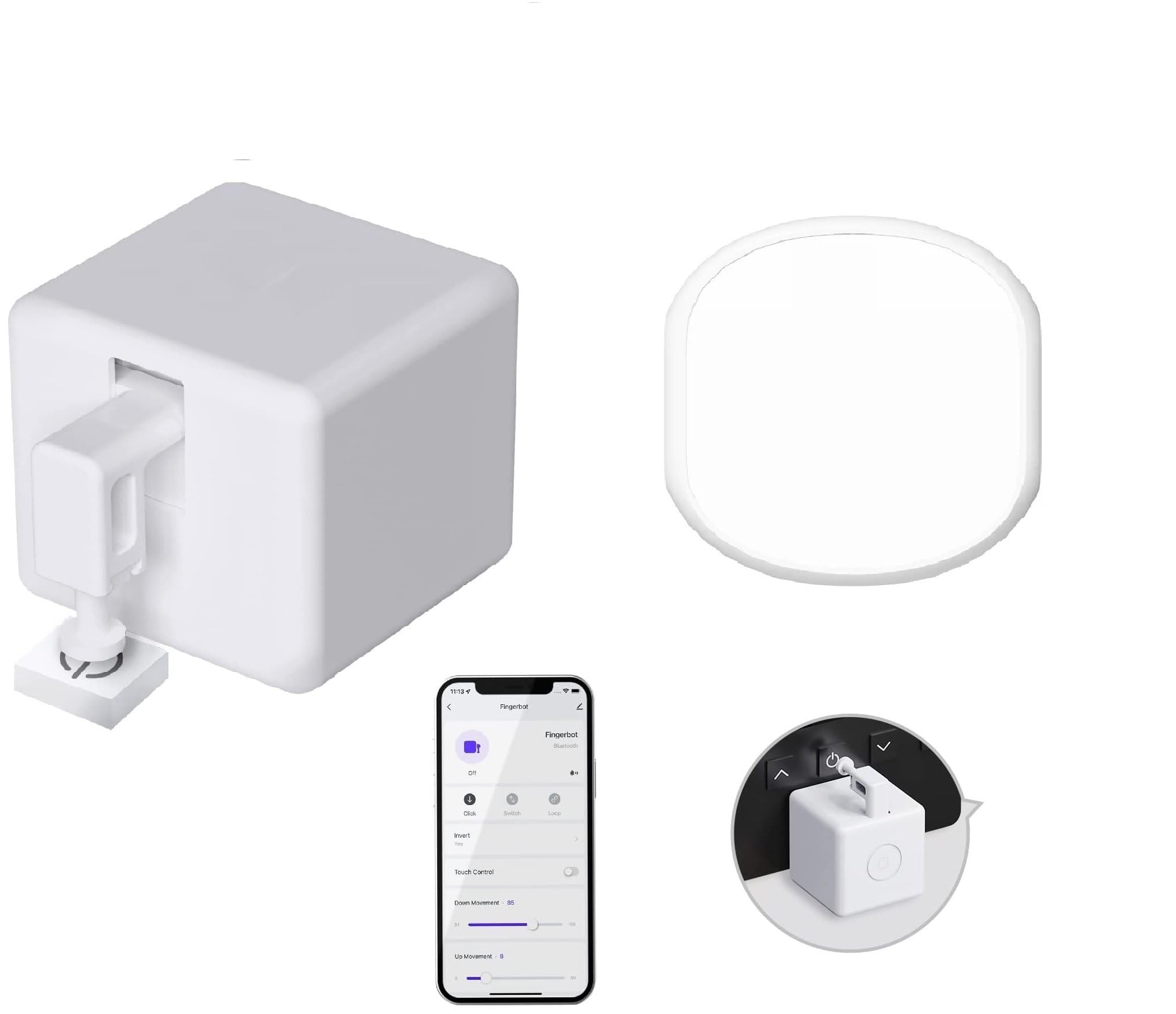 Auslese Smart Button Pusher No Wiring Switch Bot Touch Control | Desertcart INDIA