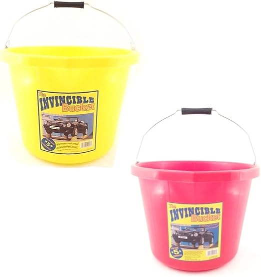 Airflow Heavy Duty Invincible Builders Bucket Red 3 Gallon 15 Litre ...