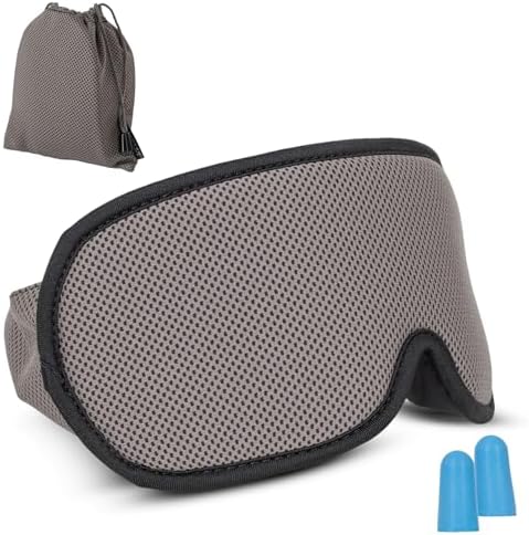 Amazon.com: Boniesun Newly Anti-Slip Eye Mask for Men Women, Sleep Mask ...