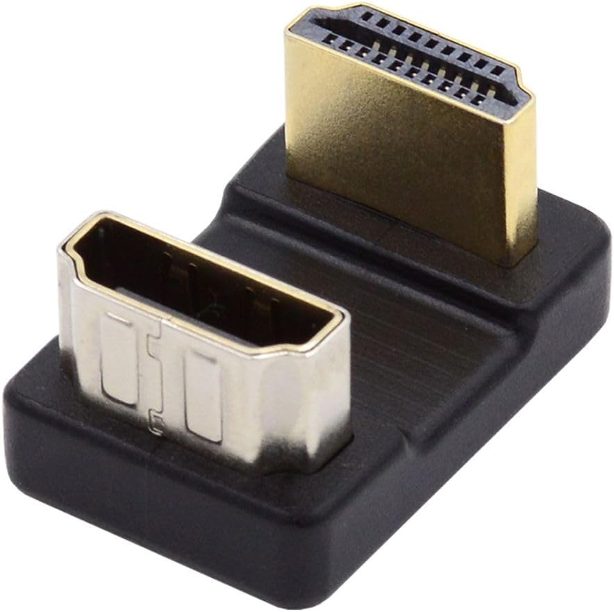 Amazon.com: chenyang HDMI Male to HDMI Female 4K@60Hz 180 Degree UP ...