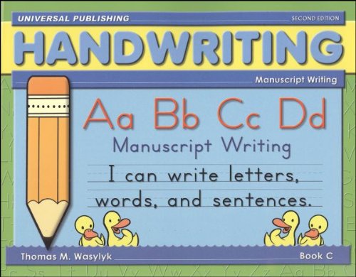Handwriting Manuscript Writing Book C - 2nd edition : Amazon.in: Books