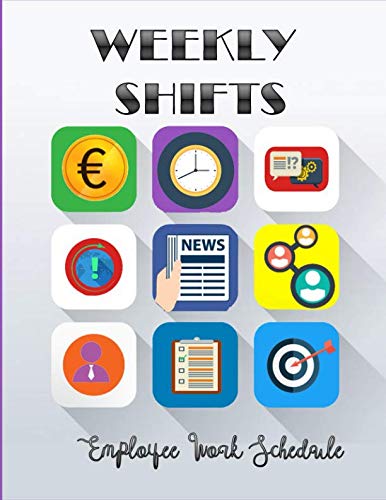 Amazon.com: Weekly Shifts Employee work schedule: Entrepreneur Small ...
