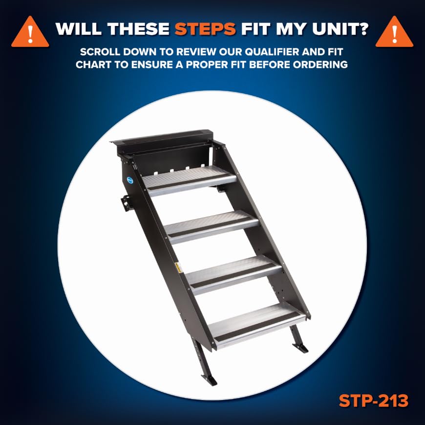 Snapklik.com : STP-213 Step Above 2nd Generation RV Entry Step