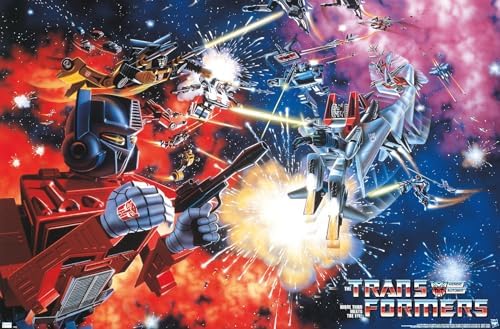 Amazon.com: Trends International Hasbro Transformers - 1984 Key Art ...