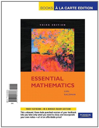 Amazon.com: Essential Mathematics: Books a La Carte Edition ...