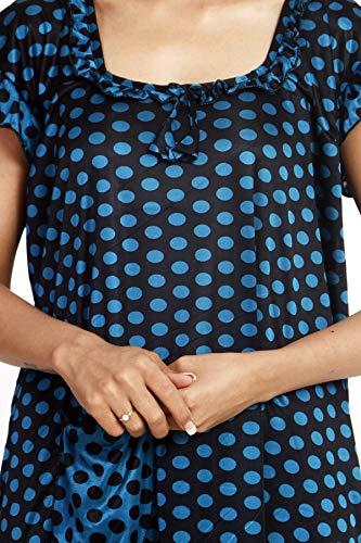 Buy Trost - Womens Satin HOT & Bold Nighty/Nightwear Combo Set for ...