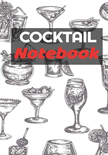 Cocktail Notebook: Booklet for 150 White Virgin House Cocktail Recipes ...