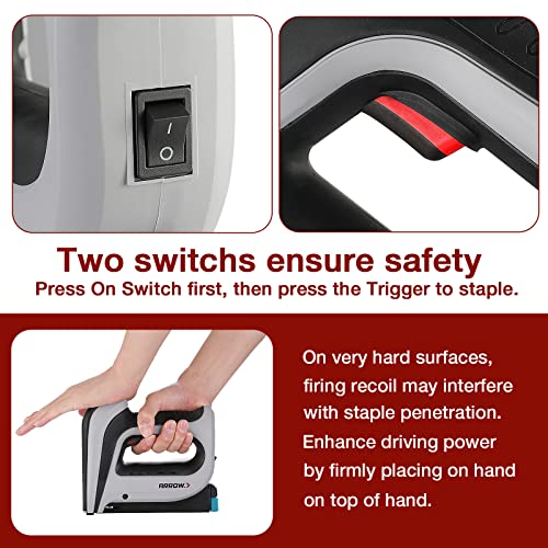 Snapklik.com : Arrow Cordless Staple Gun Kit, Electric Stapler