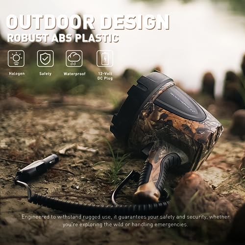 Snapklik.com : GOODSMANN Spotlight Hunting Camo Portable Handheld ...