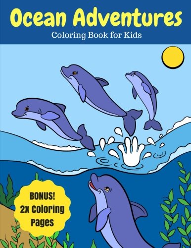 Amazon.com: Ocean Adventures: Sea Creatures and Ocean Animals Coloring ...