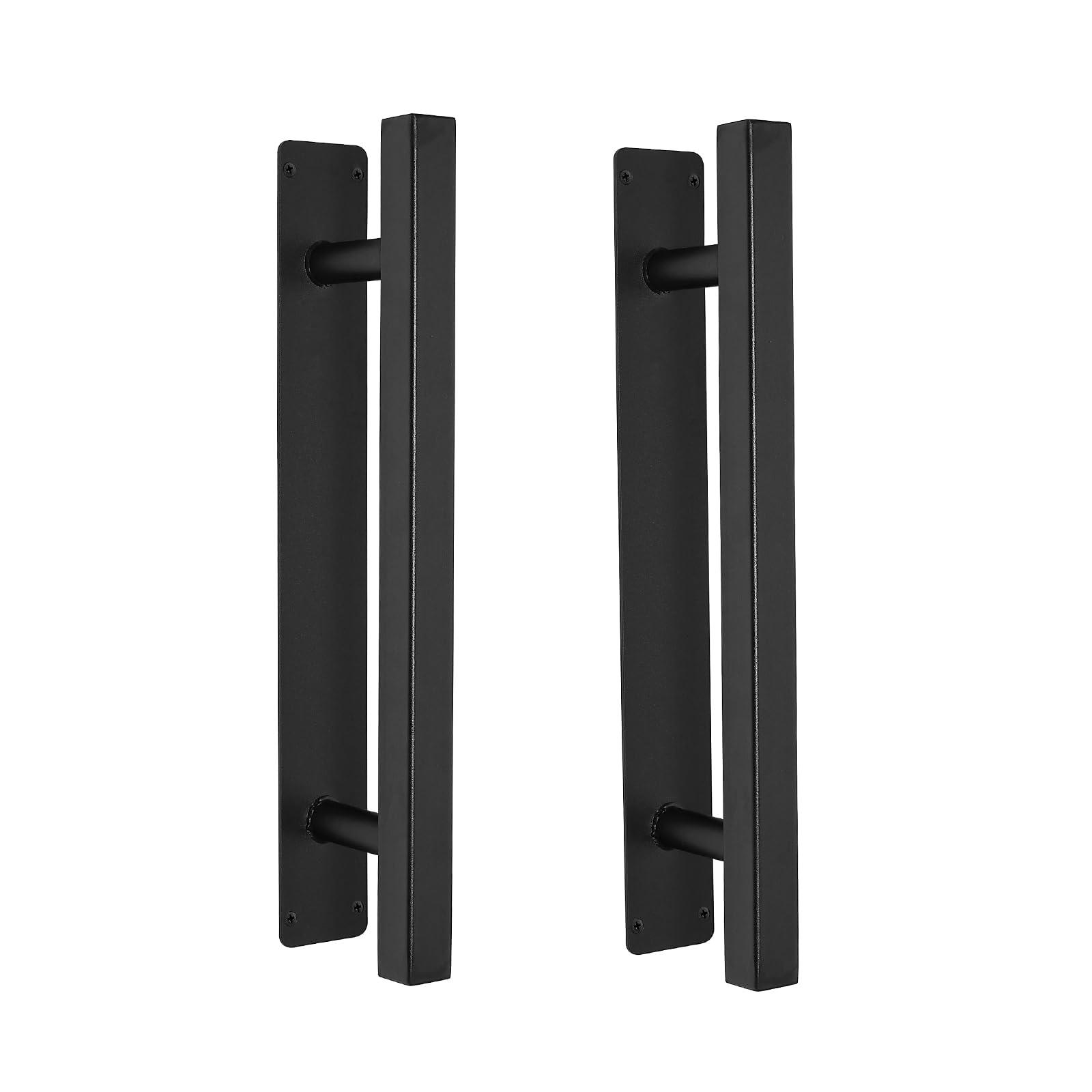 Snapklik.com : Purife 12 Iron Classic Square Pipe Sliding Door Handles ...