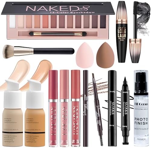 Amazon.com : All in One Makeup Kit for Women Full Kit, 12 Colors ...