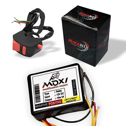 OBEROI'S TRADERS Universal Bike Hazard Indicator Flasher/Blinker ...