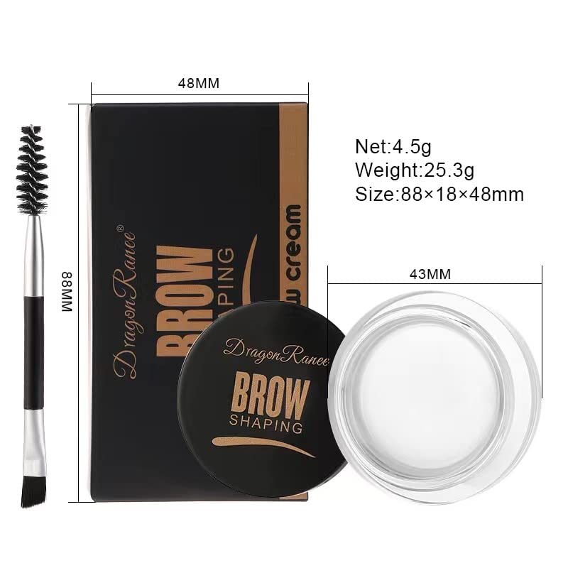 AMAKO Eyebrow Balm Wild Brow Shaping Pencil Gel Stain Free Shaping Gel ...