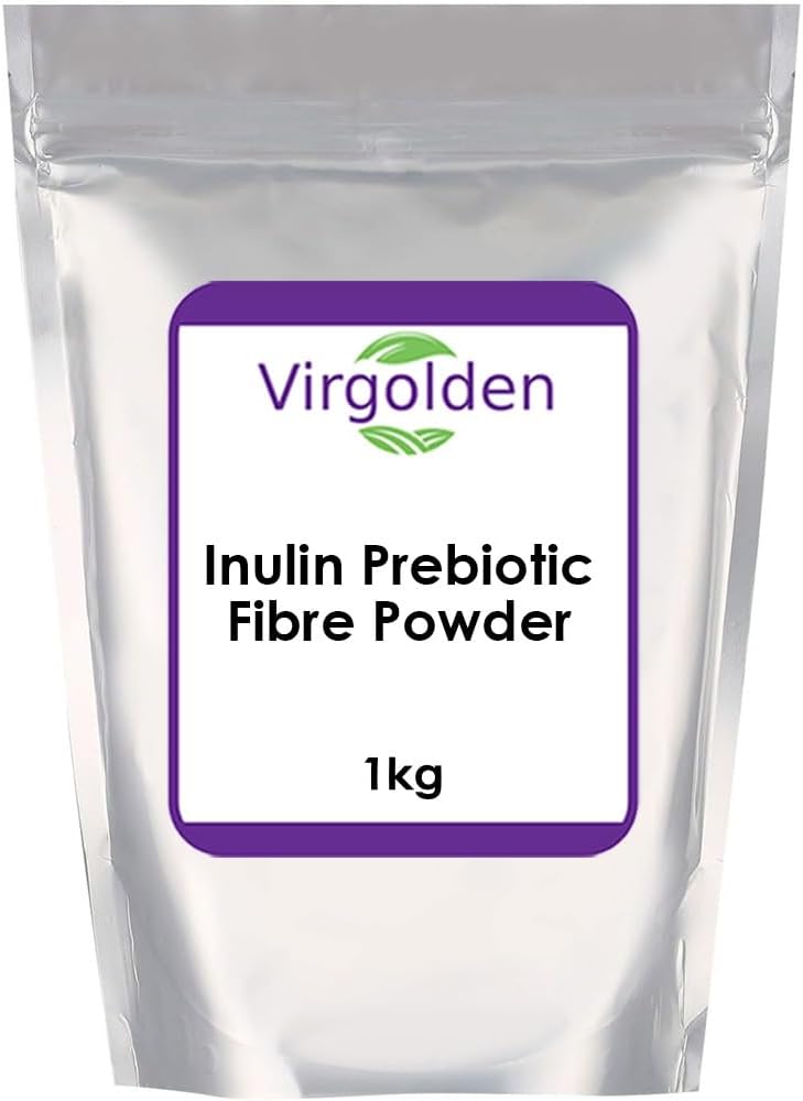 Inulin Prebiotic Fibre Powder 1kg by Virgolden : Amazon.co.uk: Health ...