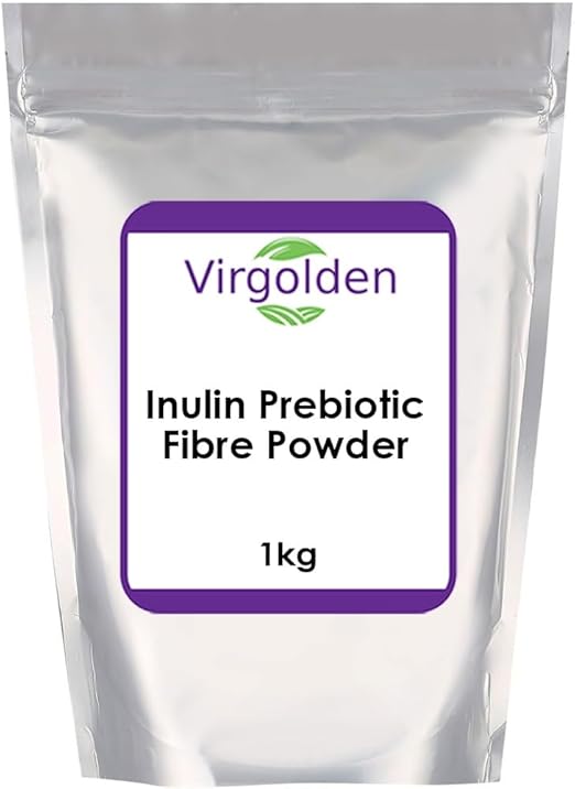 Inulin Prebiotic Fibre Powder 1kg by Virgolden : Amazon.co.uk: Health ...