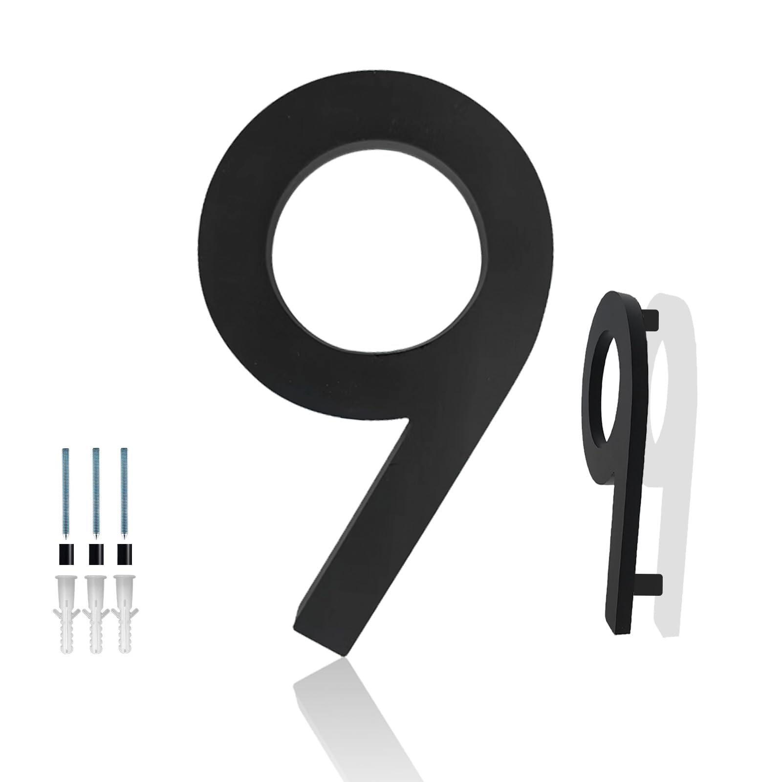 Amazon.com: Hvatry House Numbers for Outside, 6 inch Modern Floating ...