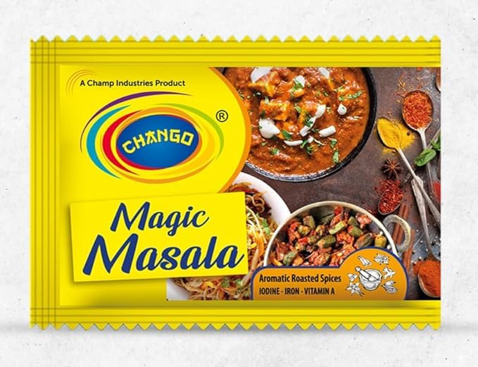 CHANGO Masala-ae-Magic Vegetable Masala, All in One | 6 gm | Pack Of 30 ...