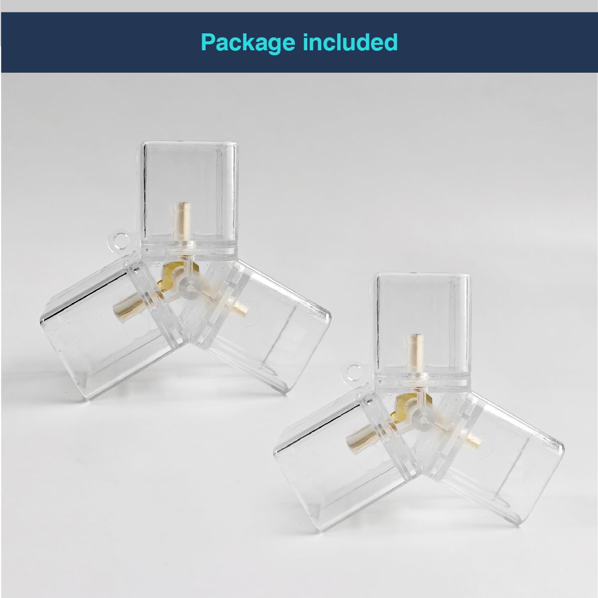 Snapklik.com : Cezelux 2 Pack Hexagon Garage Light Connectors 120 Y ...