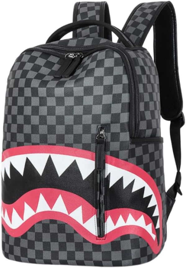 Amazon.com | KUKUCAT SHARPBACK Large Capacity Street Trend Shark Bag ...