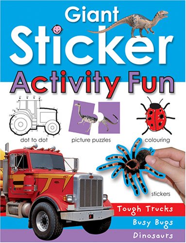 Giant Sticker Activity Book for Boys (Giant Sticker Activity Book ...