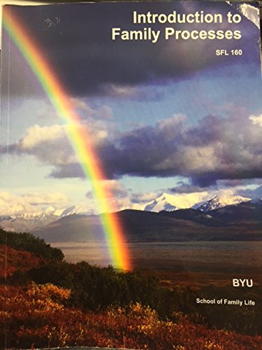 Introduction to Family Processes SFL 160 Custom: Various: 9781308131337 ...