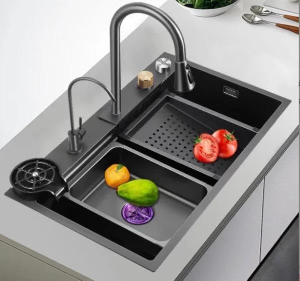 AARYA INTERNATIONAL Fully Equipped Kitchen Sink with Integrated ...