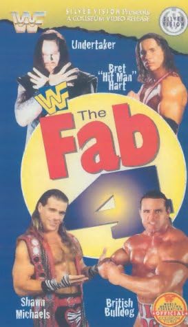 WWF: Fab Four [VHS] : Wrestling: Amazon.co.uk: DVD & Blu-ray