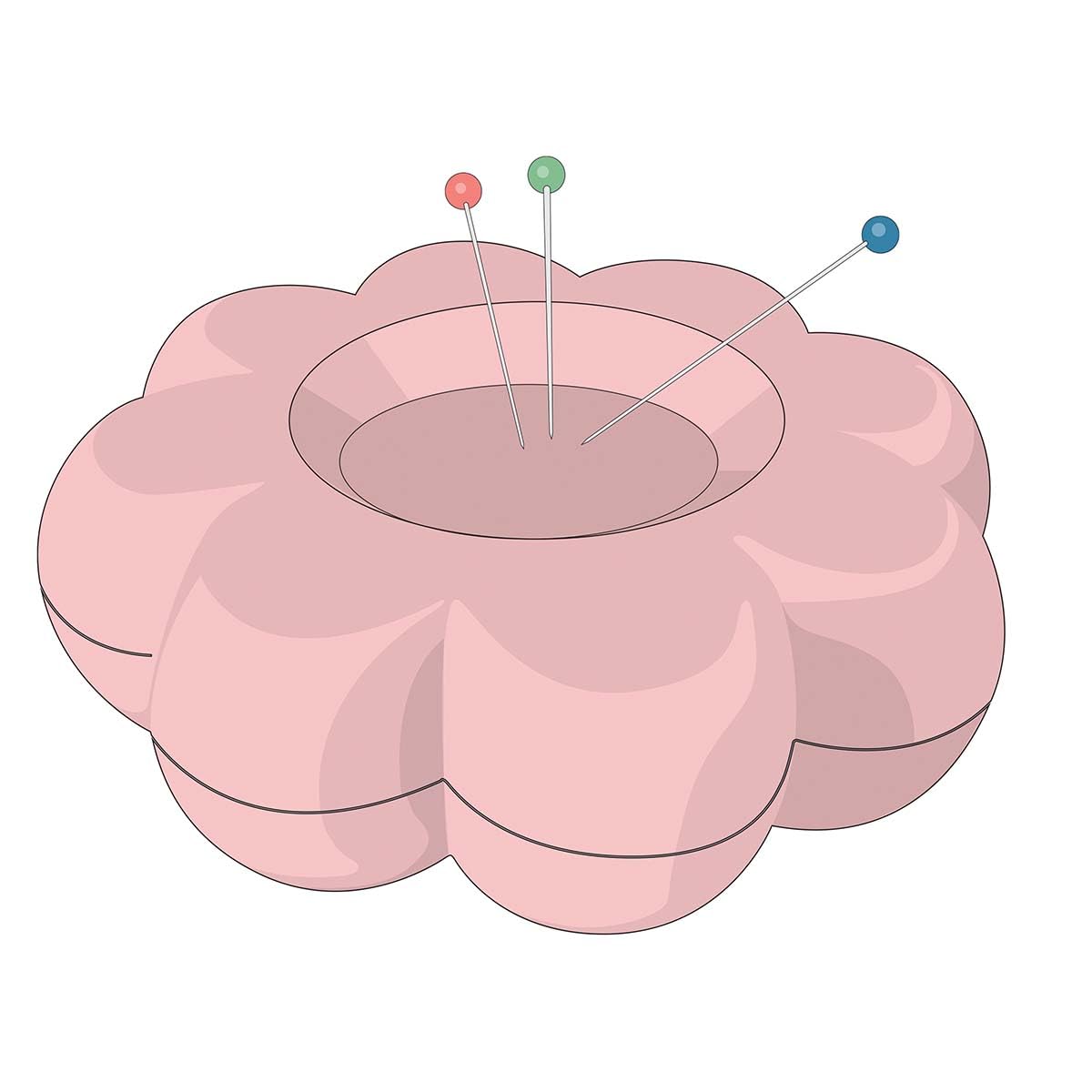 Amazon.com: Riley Blake Designs Calico Flower Power Magnetic Pin Holder ...