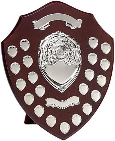 18" Triumph Presentation Shield Silver with 21 Small Shields, Centre Shield and 2 Scrolls with ...