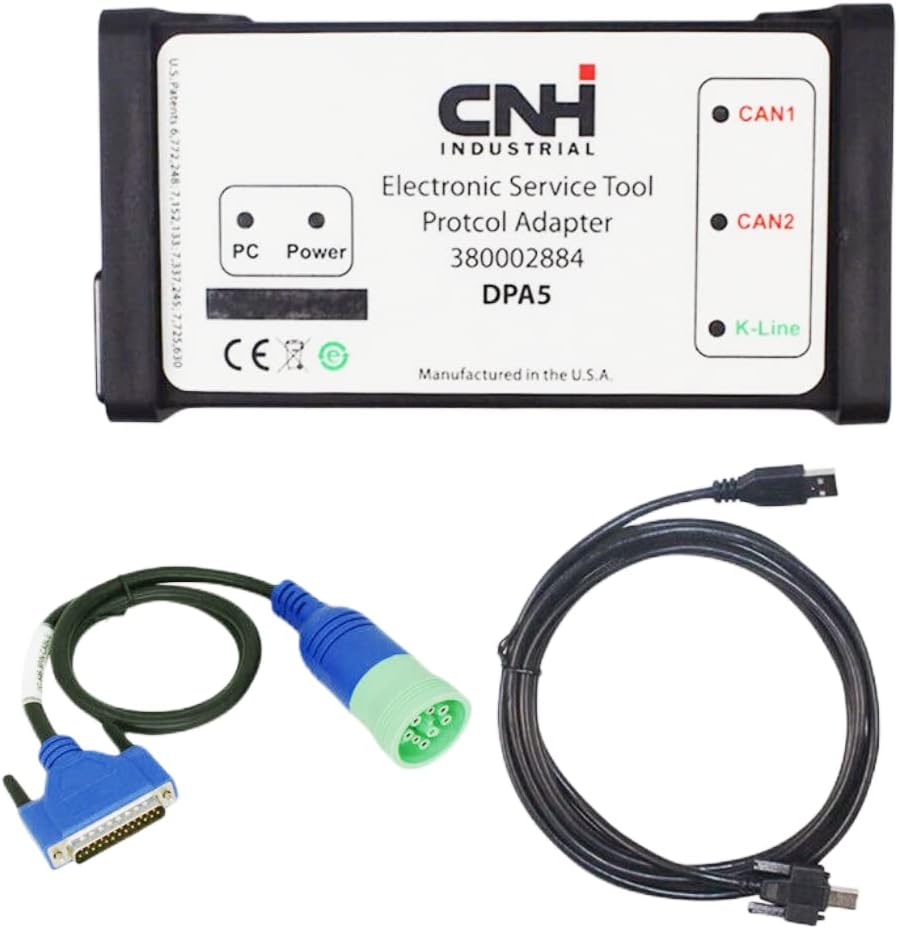 Amazon.com: Otobaijeni EST V8.6 V9.5 V9.8 CNH DPA5 Diagnostic Tool Kit ...