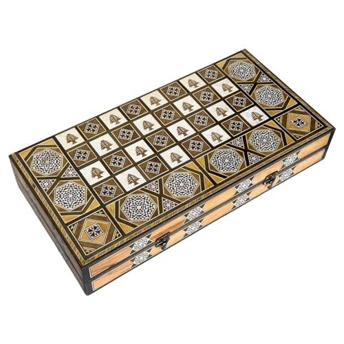 Amazon.com: Backgammon Board and Chess Set From Lebanon - Traditional ...