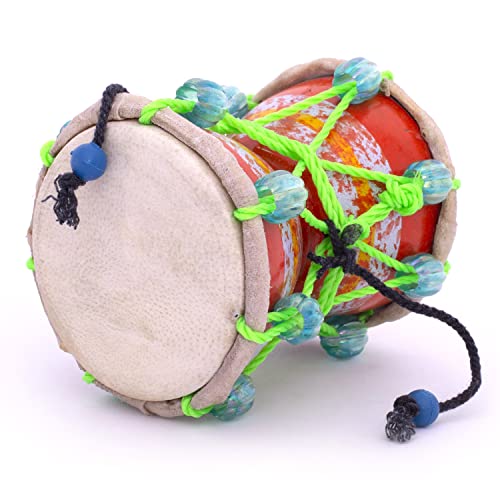 Snapklik.com : Handmade Wooden & Leather Classical Indian Folk Dumroo ...