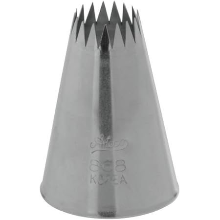 Amazon.com: Ateco # 828 - Open Star Pastry Tip .63'' Opening Diameter ...