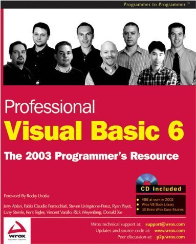 Professional Visual Basic 6: The 2003 Programmer's Resource ...