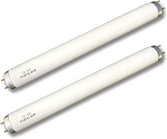 F14T12 Soft White Fluorescent Light Bulb 14 Watt K&B 3000K Warm White ...