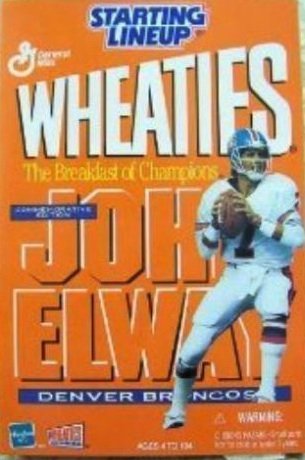Amazon.com: Starting Lineup 2000 John Elway Wheaties : Sports & Outdoors