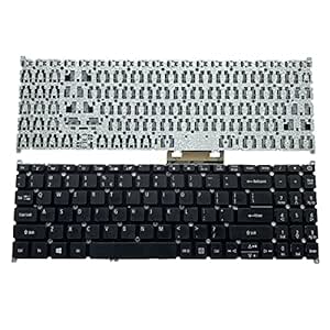 Tiugochr Laptop Replacement US Layout Keyboard for Acer Extensa 15 ...