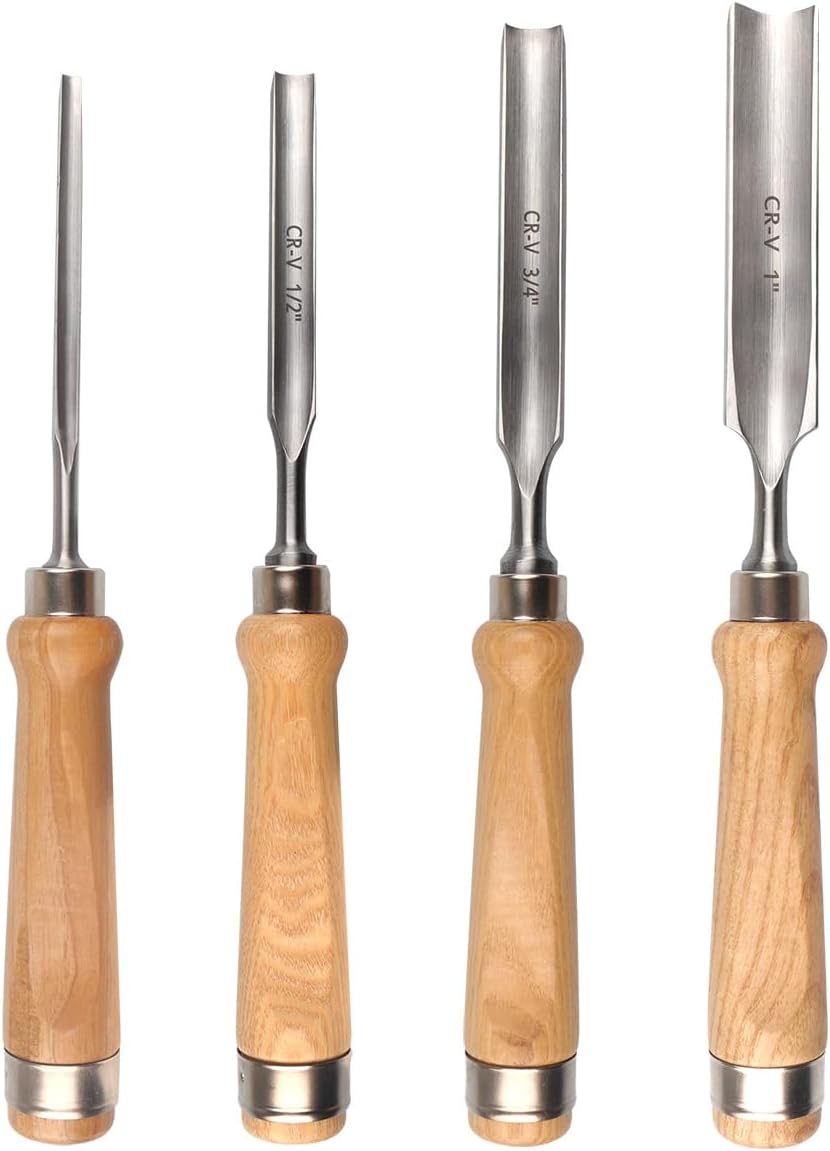 Woodstock D3780 Gouge Chisel Set, 7-Piece - Wood Chisels - Amazon.com
