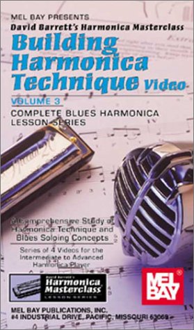 Building Harmonica Technique Video Volume 3 Video: Barrett, David: 9780786656646: Amazon.com: Books