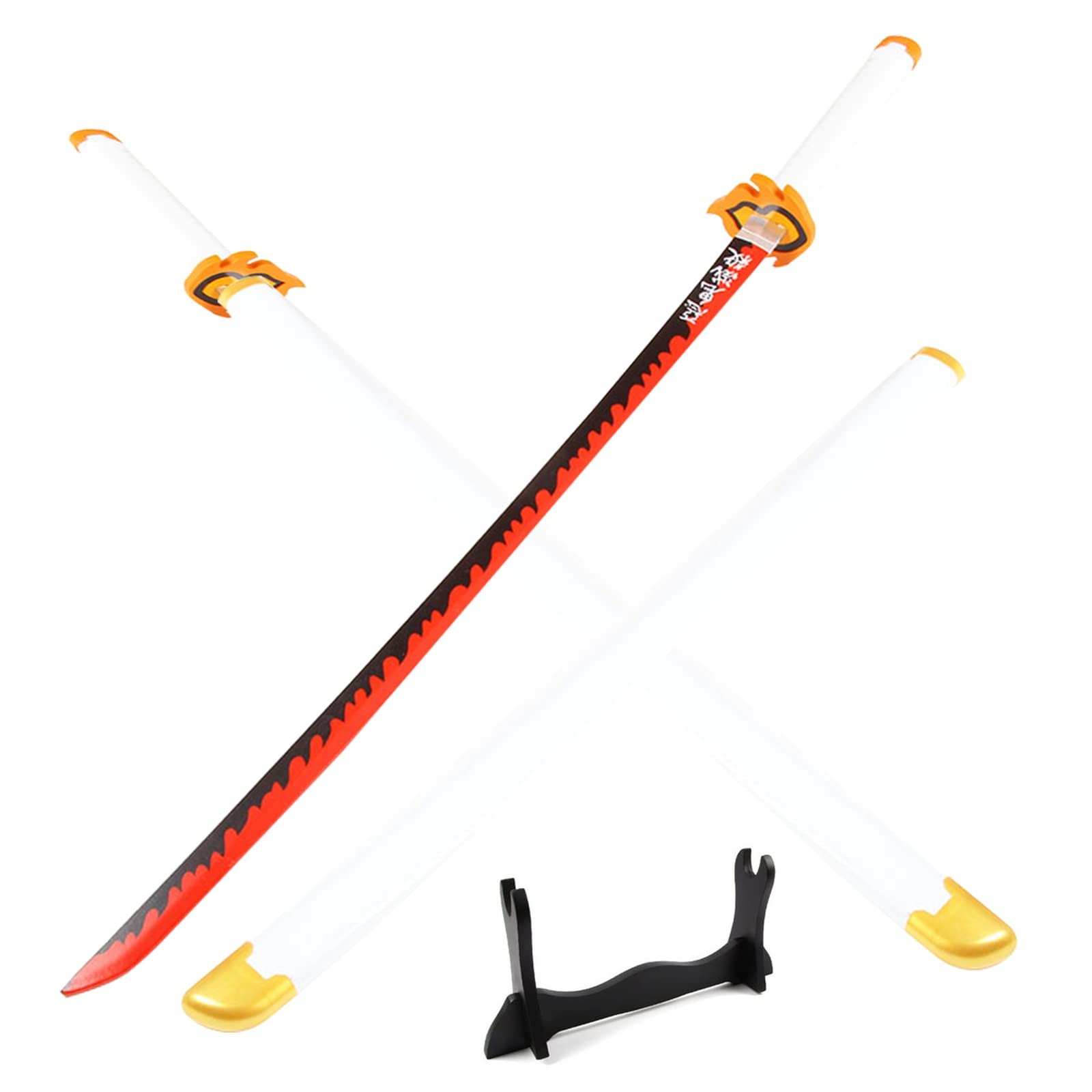 Buy YYDP Demon Slayer Rengoku Kyoujurou Cosplay - Wooden Katana Demon ...