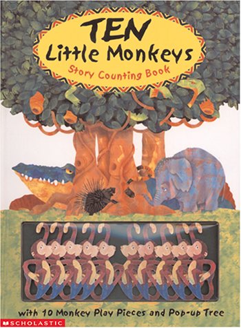 Amazon.com: Ten Little Monkeys: A Counting Storybook: 9780439262408 ...